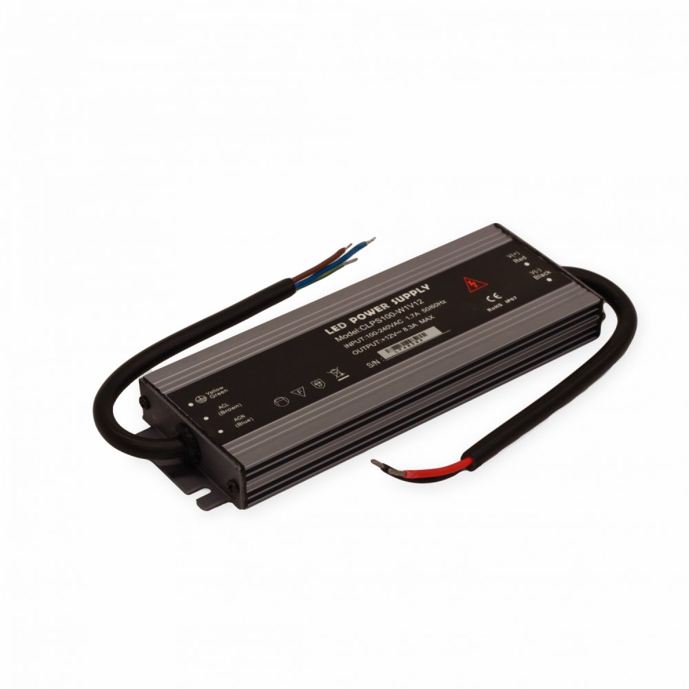 Fonte de alimentação 12V 100W IP67 Slim - REVOLED | REVOLED - Brilhar é ...